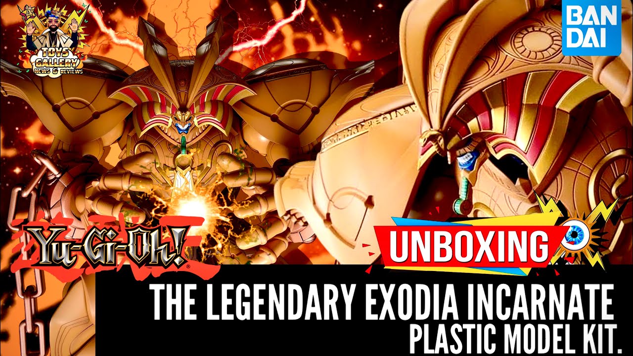 Revisión The Legendary Exodia Incarnate Plastic Model Kit.* - YouTube