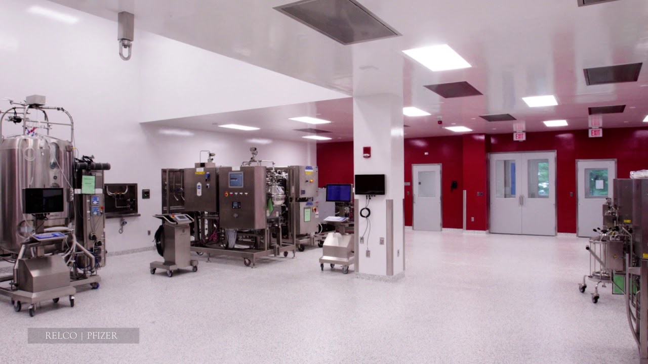 RELCO, Pfizer Andover Clinical Manufacturing Facility, 2019 - YouTube