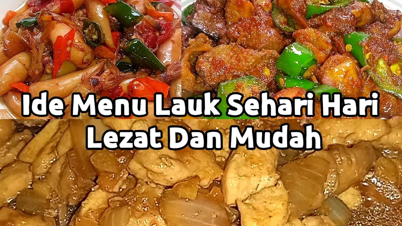 IDE MENU LAUK SEHARI HARI MUDAH ,ENAK DAN SIMPLE TIDAK PERLU MEMBELI ...