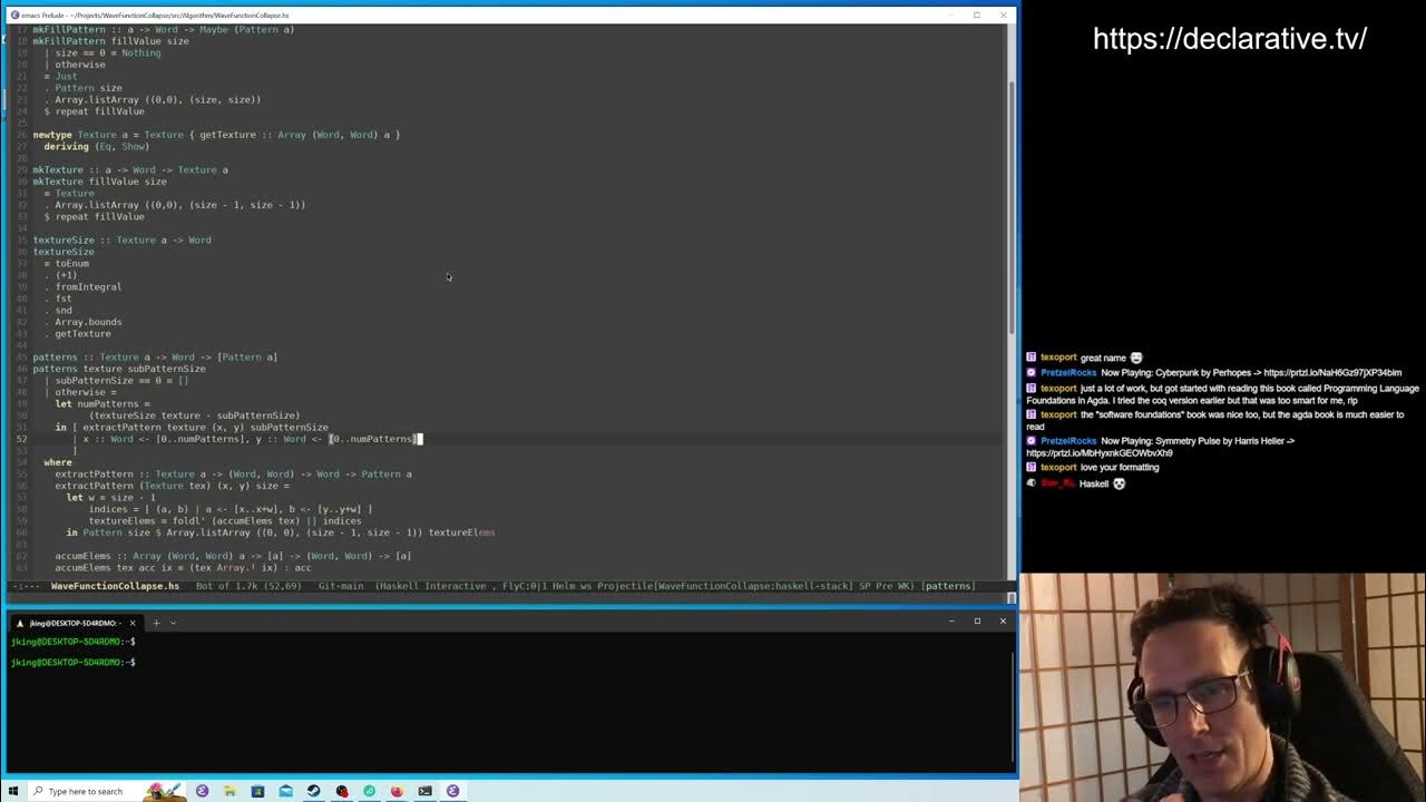 Wave Function Collapse in Haskell! Part 2 - YouTube