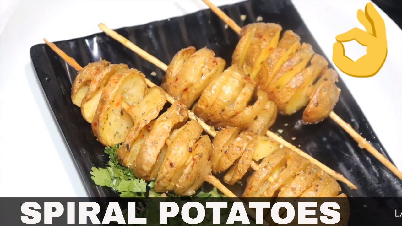 CRISPY SPIRAL POTATOES - TORNADO RECIPE - POTATO TRISTER RECIPE - YouTube