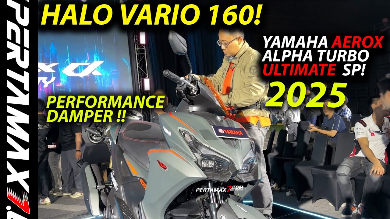 Review Yamaha Aerox Turbo Alpha Ultimate SP 2025 Varian Tertinggi Fitur ...