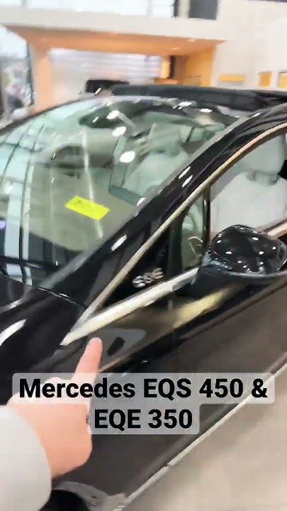 Mercedes Benz EQS 450 & EQE 350-Fully Electric - YouTube