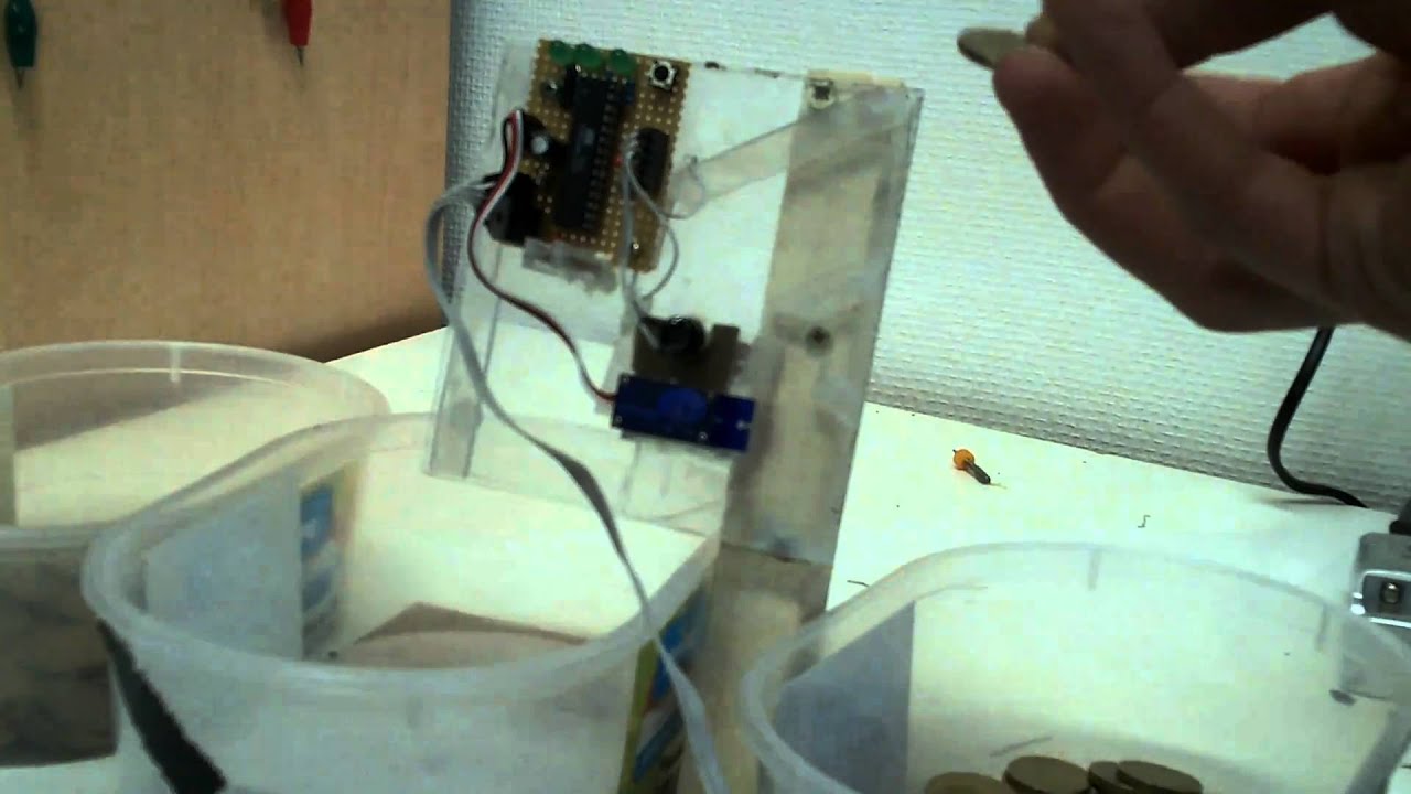 Coin validator demo - YouTube