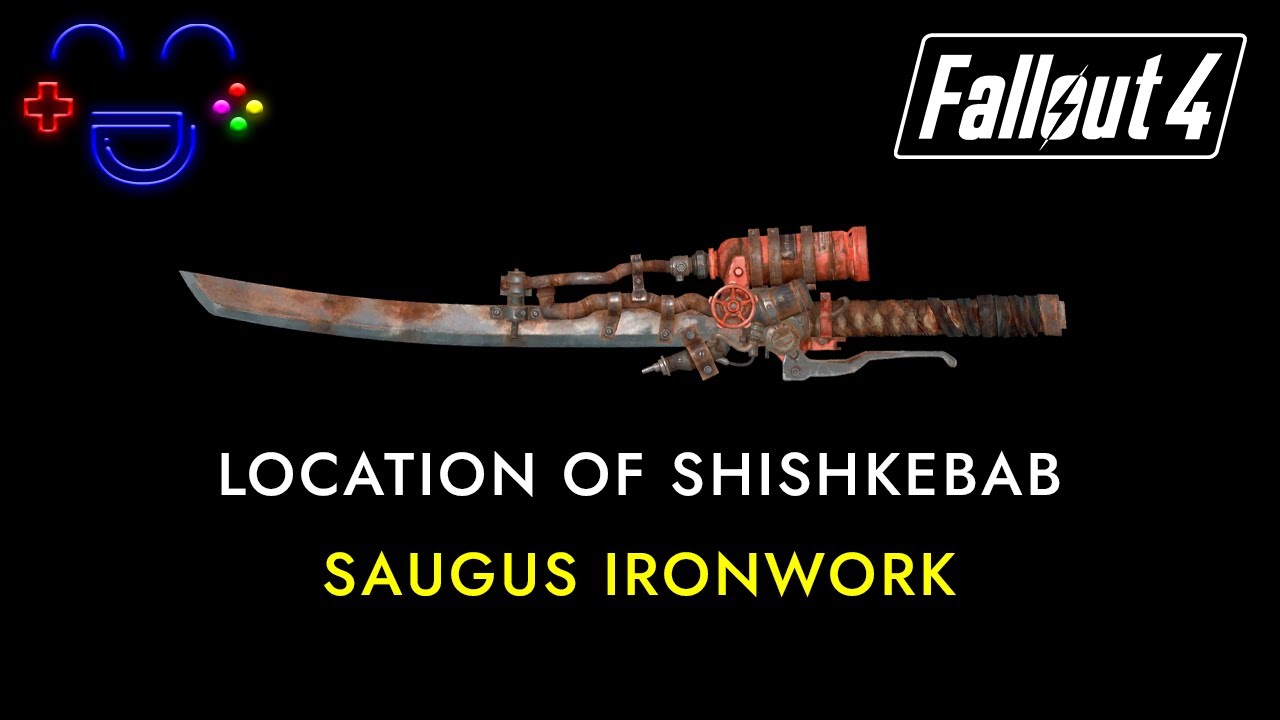 Abraham Finch's Sword Location | Saugus Ironwork Fallout 4 - YouTube