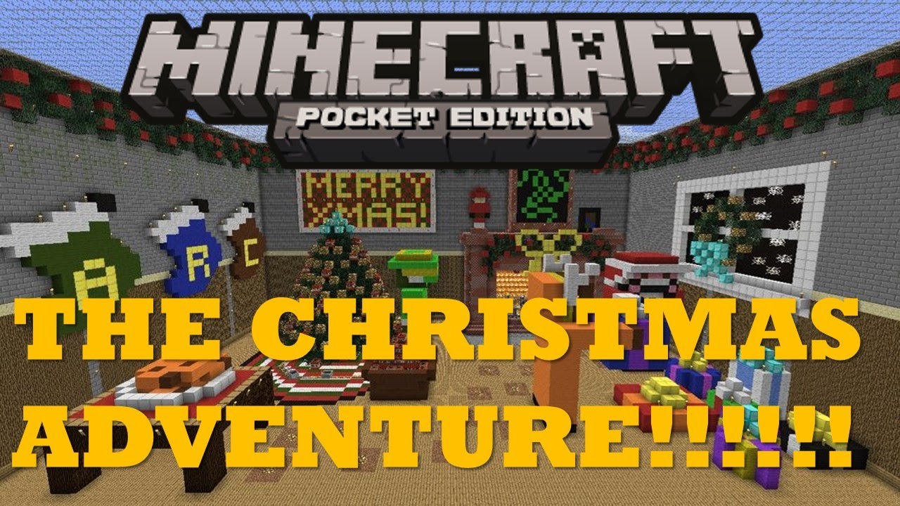 The Christmas Adventure (Minecraft PE Machinima) - YouTube
