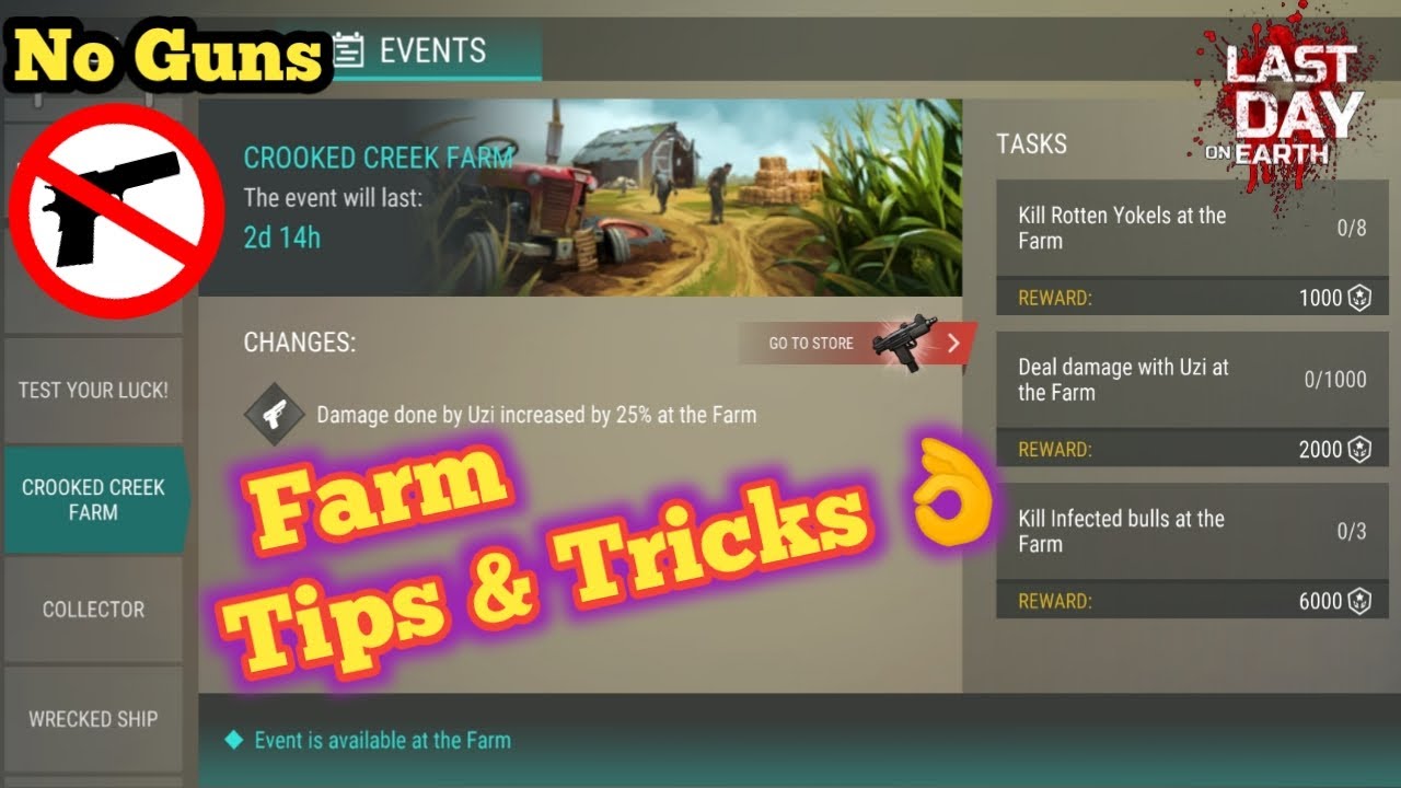Farm Location Last day on earth survival Farm Event Tips & Tricks in ...