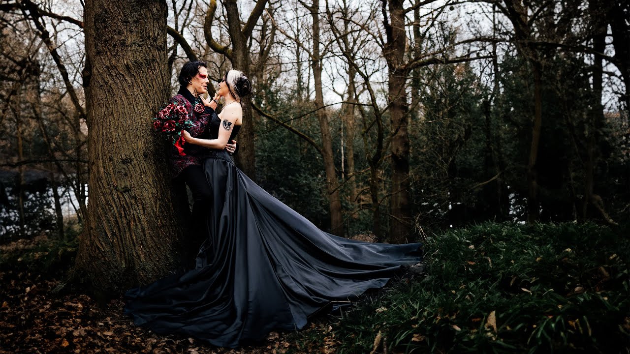 Gothic Wedding Inspiration | Gem Wright Photography - YouTube