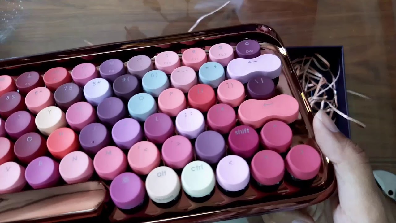 [UNBOXING] LOFREE MAKEUP KEYBOARD LIMITED EDITION - - YouTube