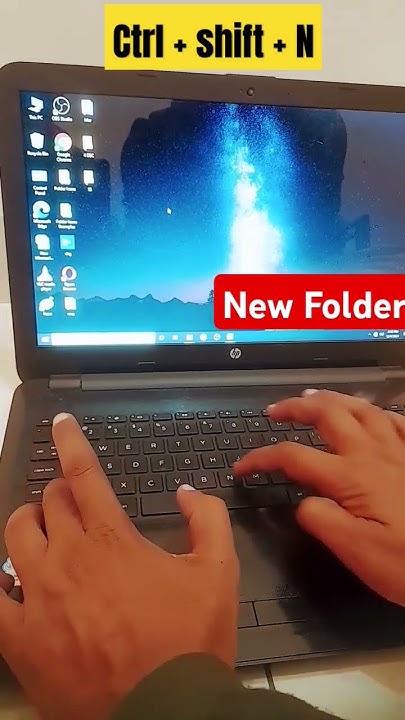 Create a New Folder with shortcut keys #shorts #newfolder - YouTube