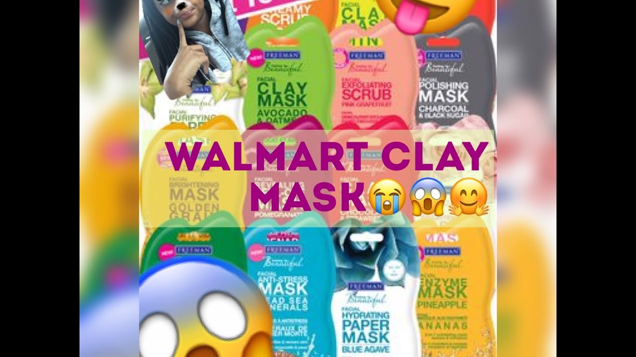 Trying Walmart Face Mask! - YouTube