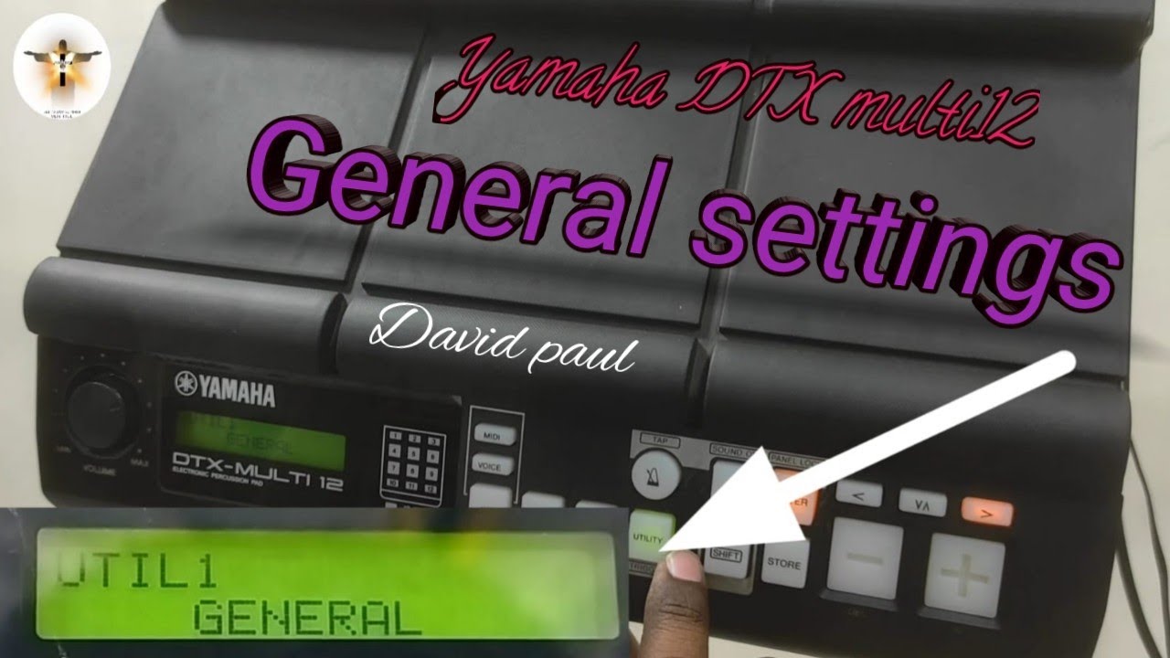 How to Do Multi12 DTX general settings in utility In Kannada By David ...