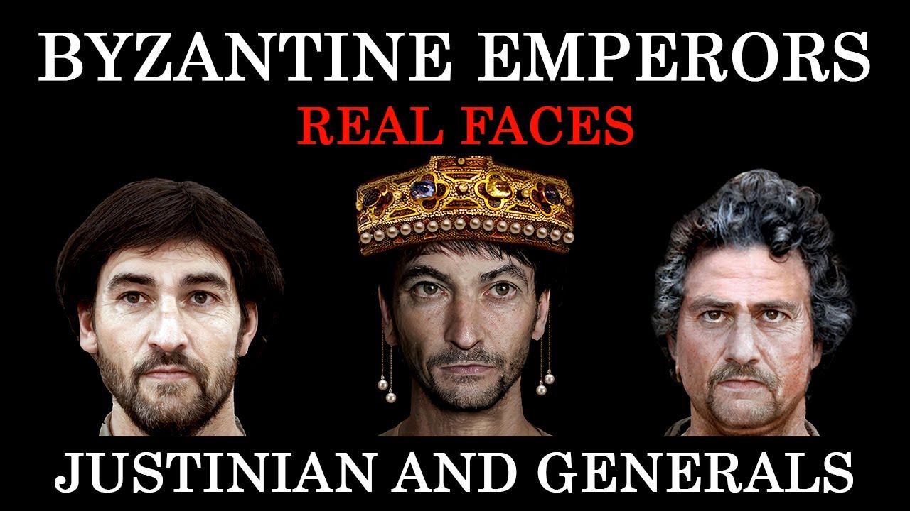 Byzantine Emperors - Justinian - Belisarius - Byzantine Faces - Eastern ...