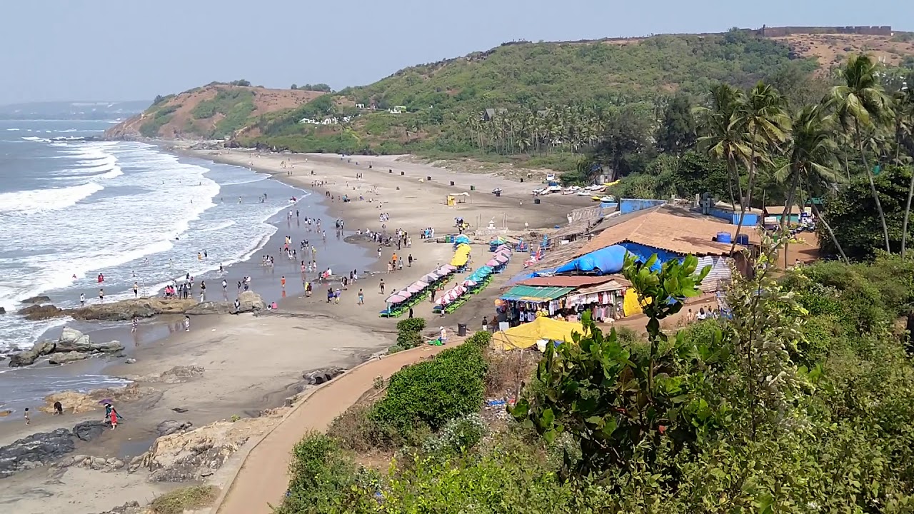 Beautiful Vagator Beach - YouTube