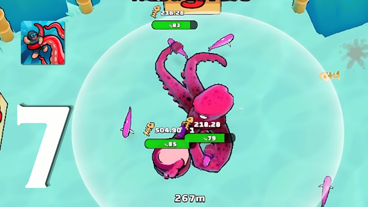 Octopus Feast Gameplay Walkthrough Part 7 - Level 3 (Android, IOS ...