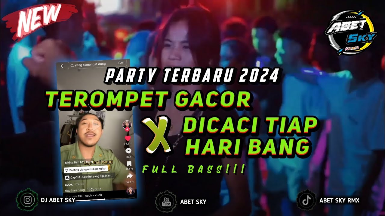 PARTY TROMPET GACOR X DICARI TIAP HARI BANG || FULL DROOP TERBARU - YouTube