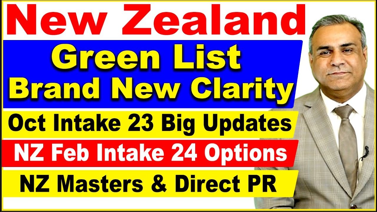 New Zealand Oct Intake 23 Big Updates I NZ Feb Intake 24 Options I New ...