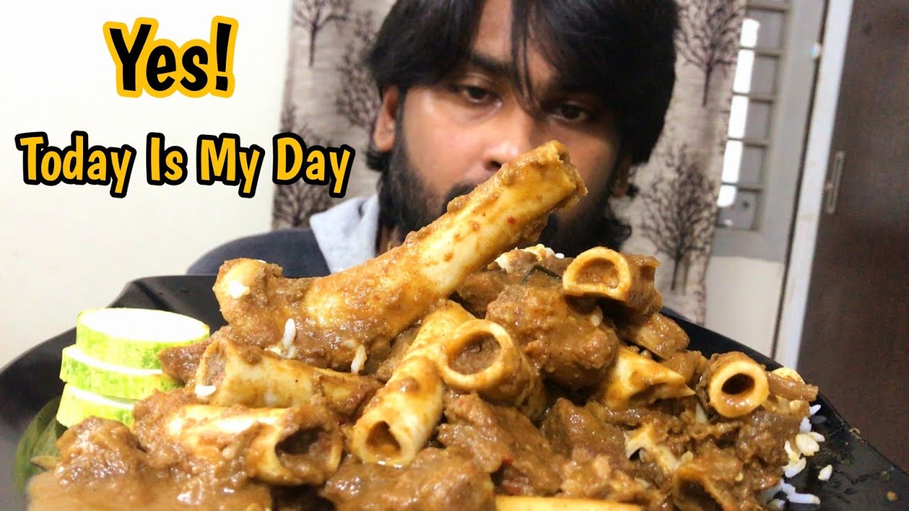 EATING GOAT BONE MARROW/MUTTON CURRY/NALLI ELUMBU/Biryani Traveler/ # ...