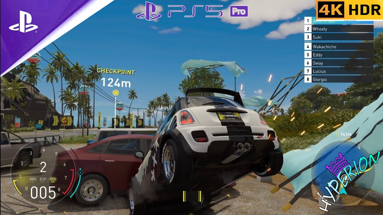 Mini Cooper in the crew motorfest ps5 pro - YouTube