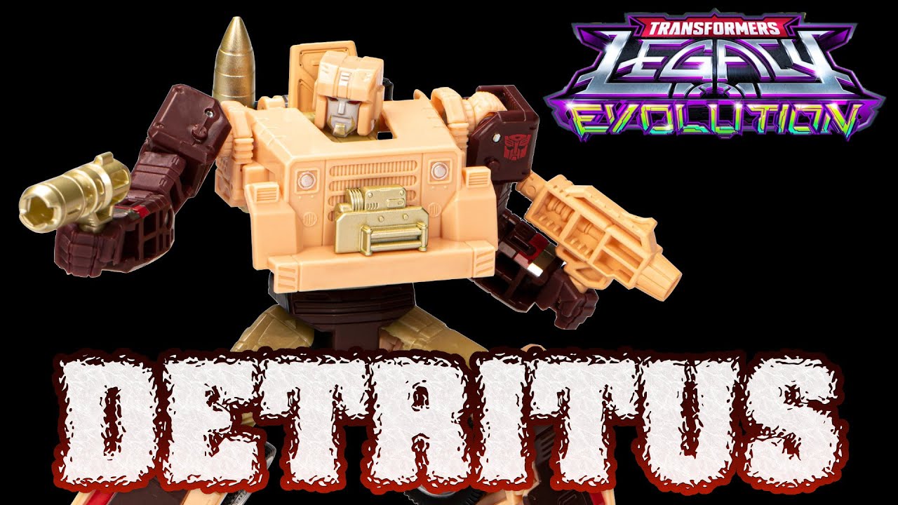 Transformers Legacy Evolution Detritus (Deluxe Class) | #transformers # ...
