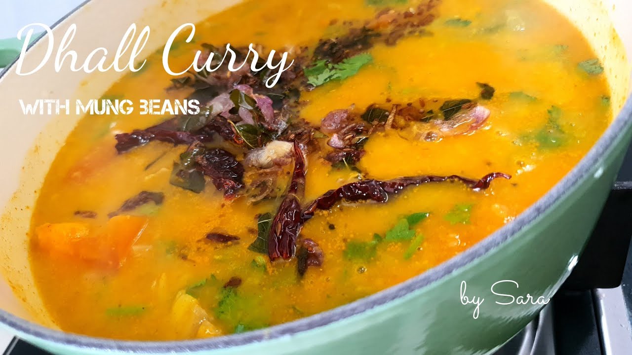 Sambar Dhall Curry with Mung Beans / Kari Dal paling simple dan sedap ...