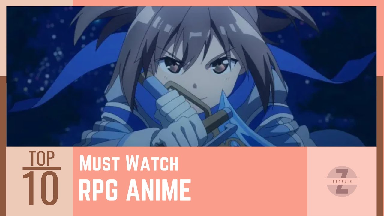 Top 10 Must Watch RPG Anime - YouTube