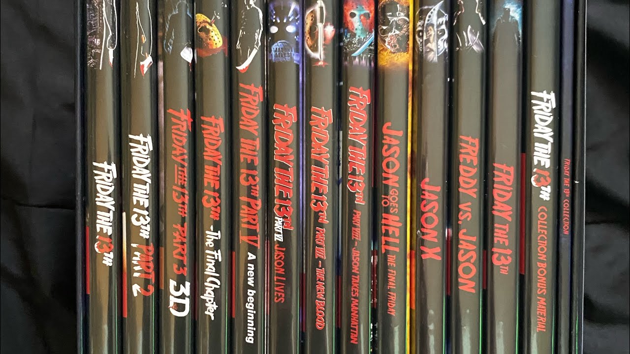 Scream Factory Friday The 13th Collection Unboxing - YouTube