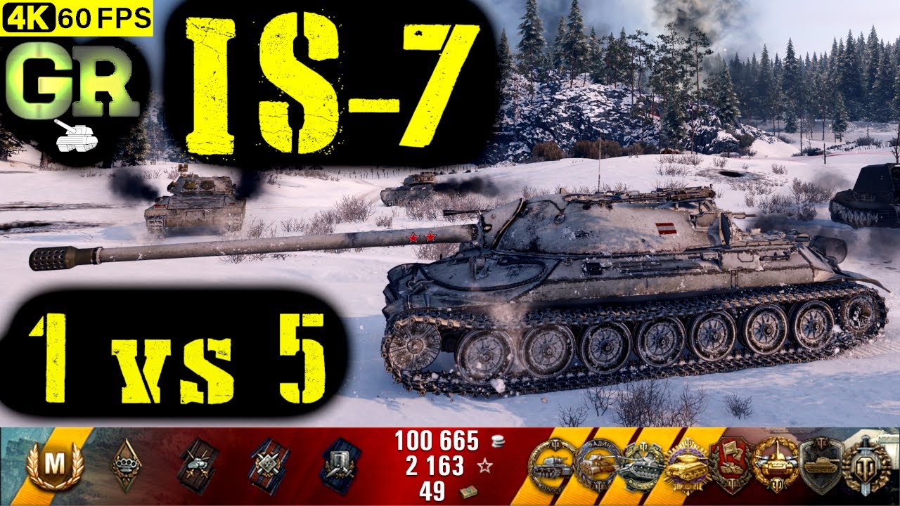 World of Tanks IS-7 Replay - 10 Kills 7.3K DMG(Patch 1.4.0) - YouTube