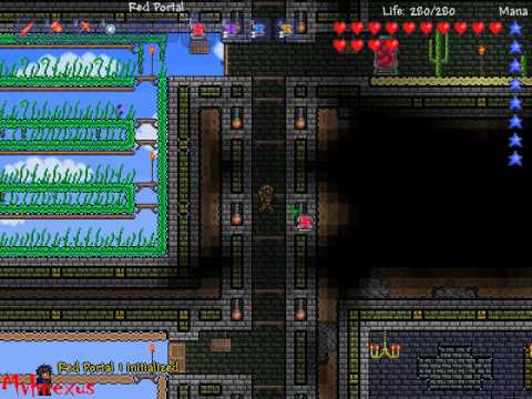 Terraria Portal Mod - YouTube