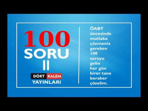 ÖABT DKAB ve İHL Öncesi Çözülesi 100 SORU - Season 1 Episode II