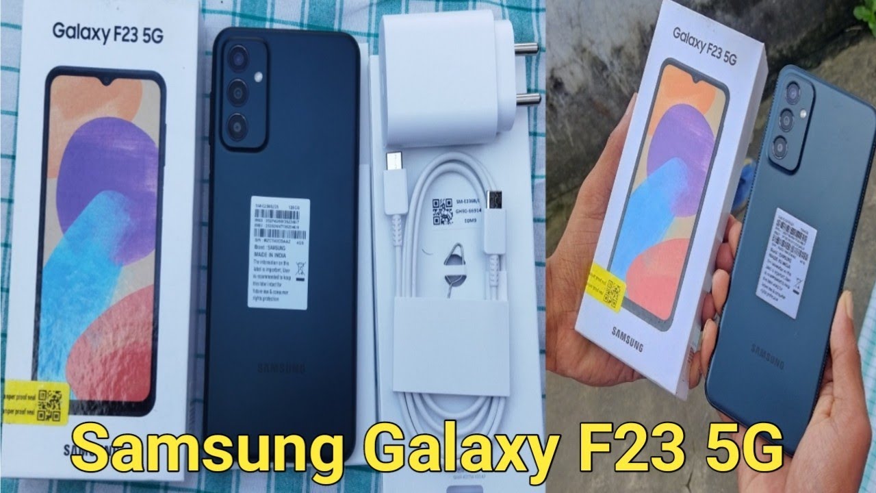 Samsung galaxy phone f23 5g unboxing with 25w charger | galaxy f23 5g ...