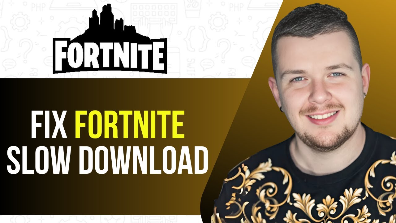 How To Fix Fortnite Slow Download Speeds - YouTube