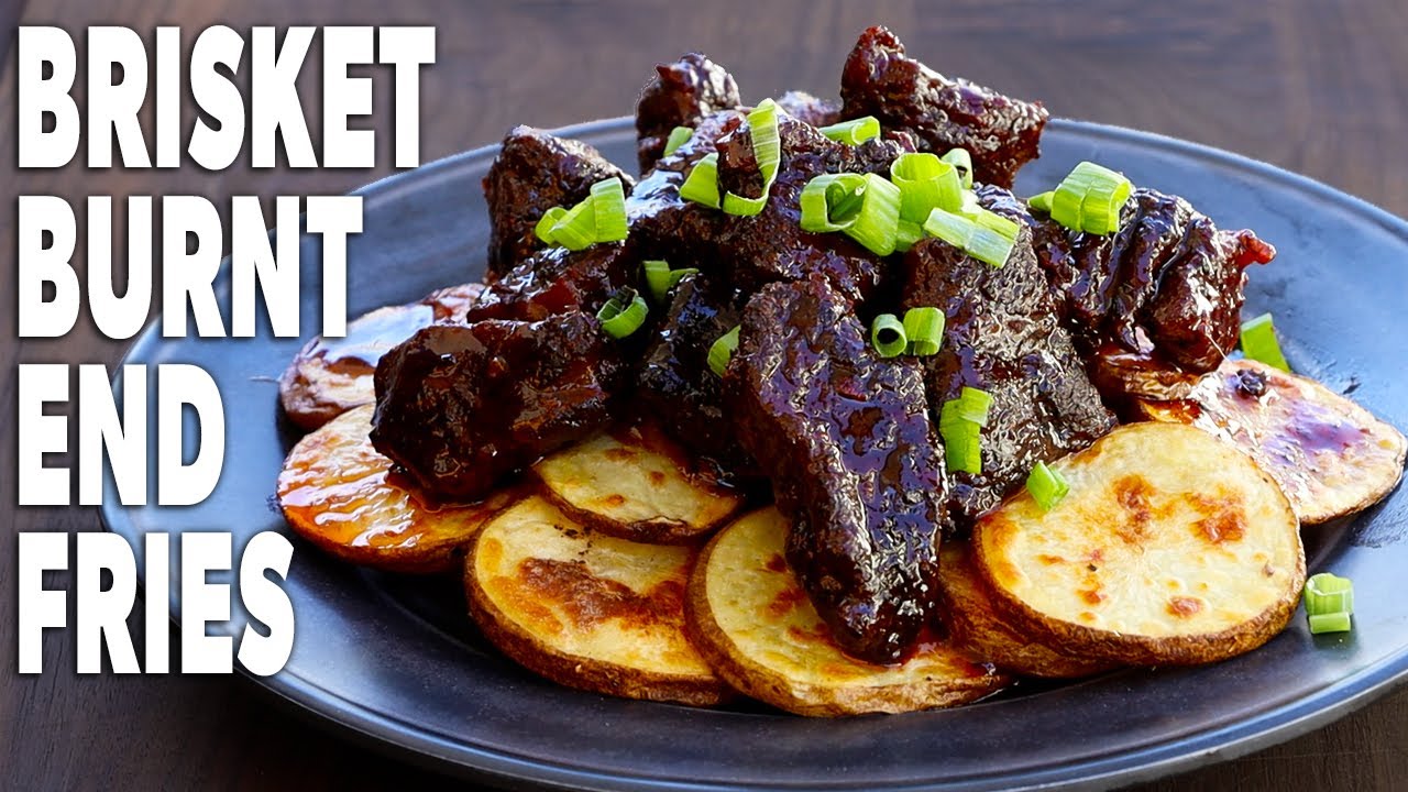 Brisket Burnt End Fries Smoked On The Camp Chef Woodwind WiFi 24 - YouTube