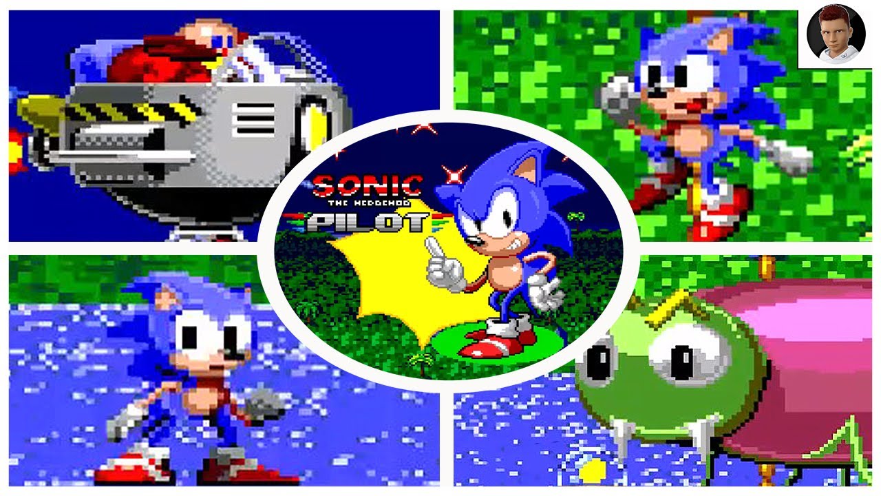 Sonic the Hedgehog Pilot - All Bosses with No Damage (Cancelled Sonic ...