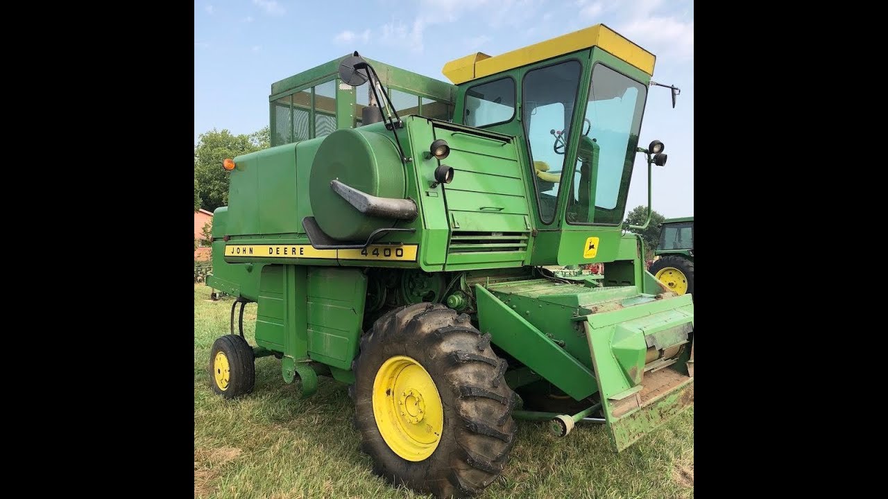 1975 John Deere 4400 Combine with 500 Actual Hours Harvesting in ...