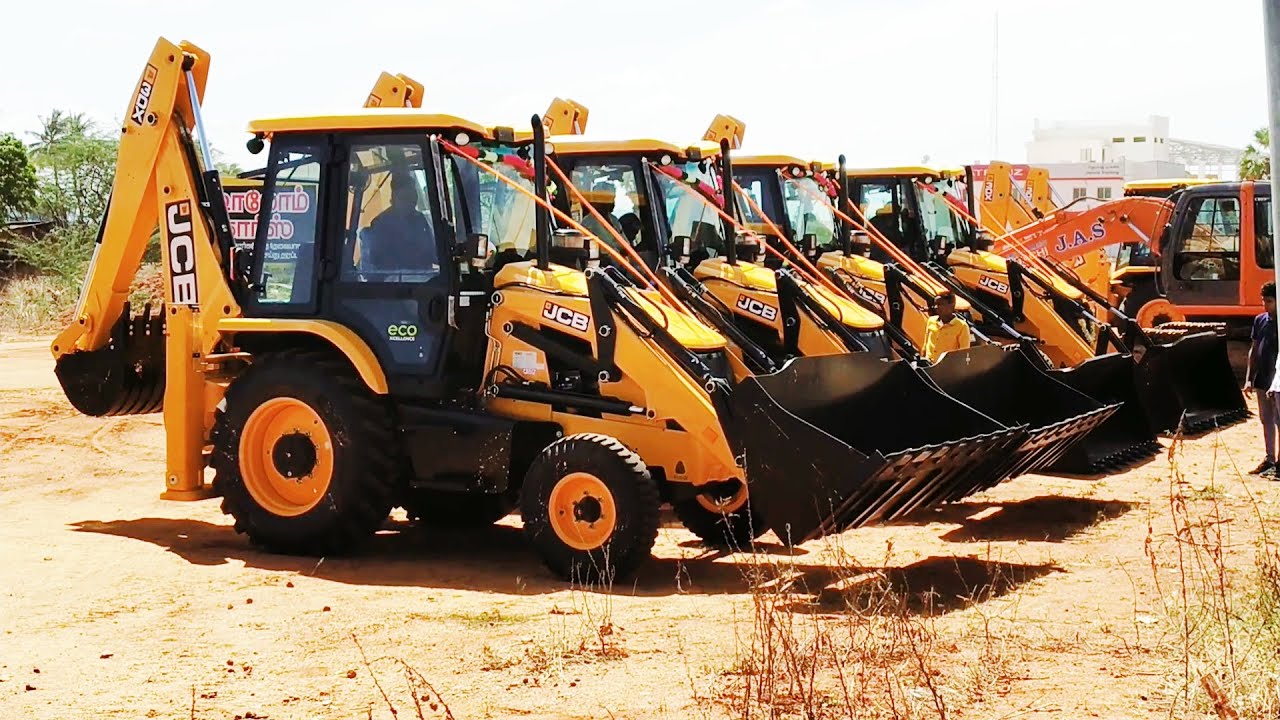 jcb 3dx new model | today jcb Machine Showroom Delivery - Jayaraj in ...