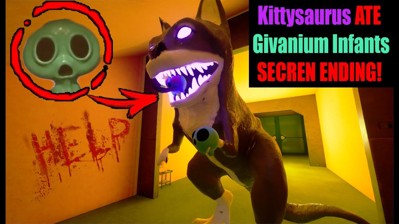 Kittysaurus ATE Givanium Infants. Kittysaurus SECREN ENDING! (Garten of ...