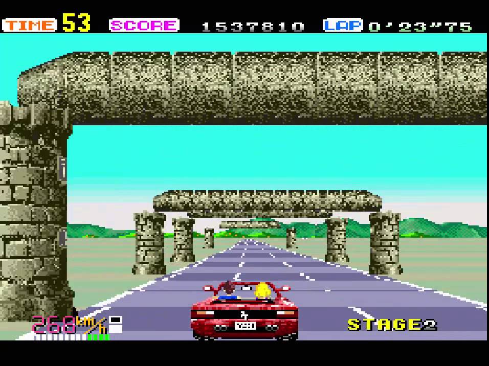 Out Run (PC-Engine) - YouTube