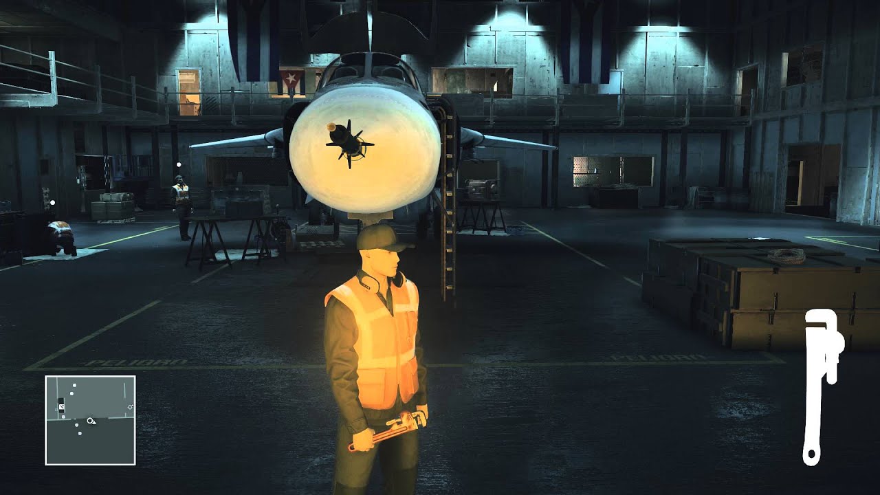 Hitman Final Training Mission Walkthrough 60 fps - Kill using Fighter ...