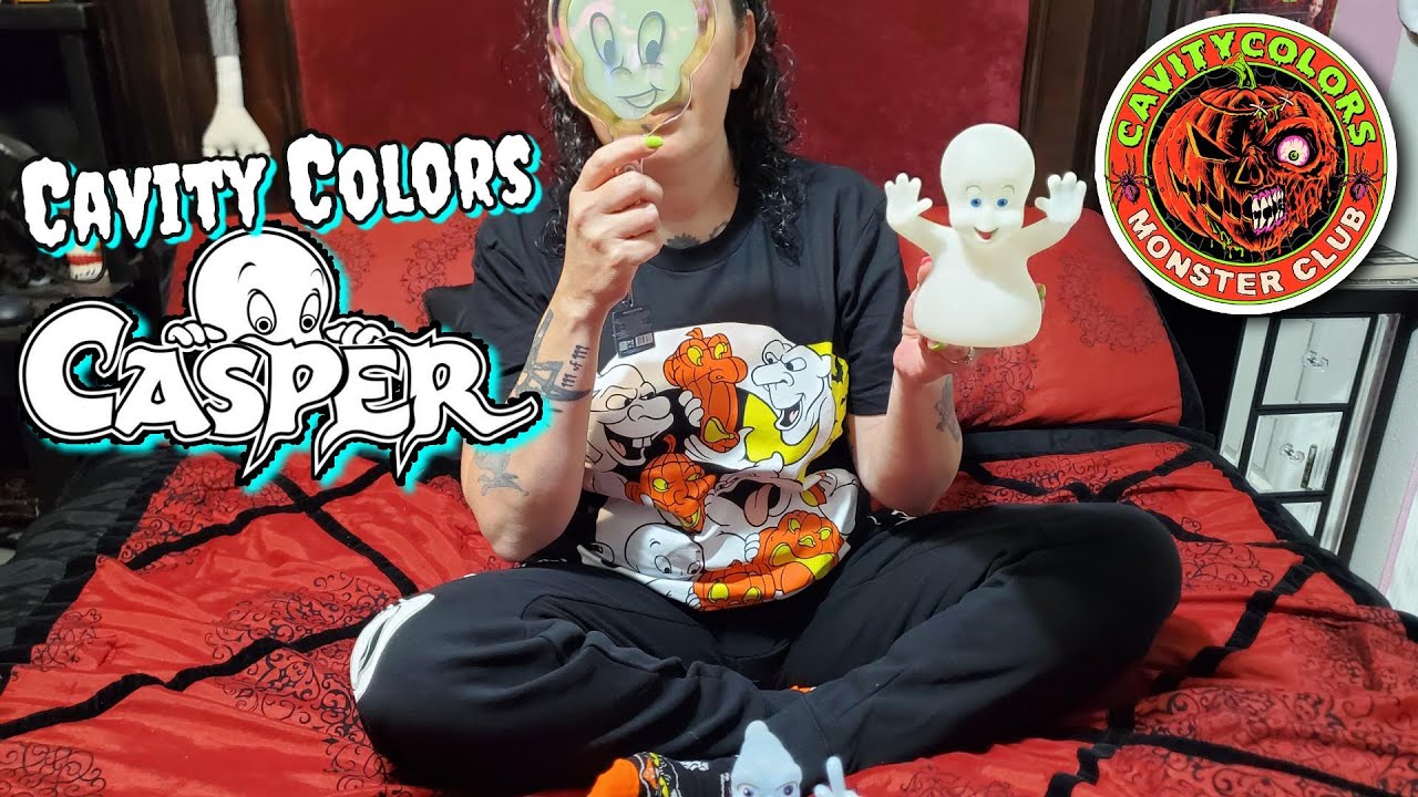 Cavity Colors Casper the Friendly Ghost T-Shirt & Halloween Socks ...
