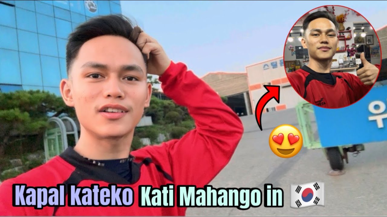 14,000₩💰Ko Kapal Katiyo 😭|| Cutting Hair In Korea🇰🇷@mrsandeepmagar ...