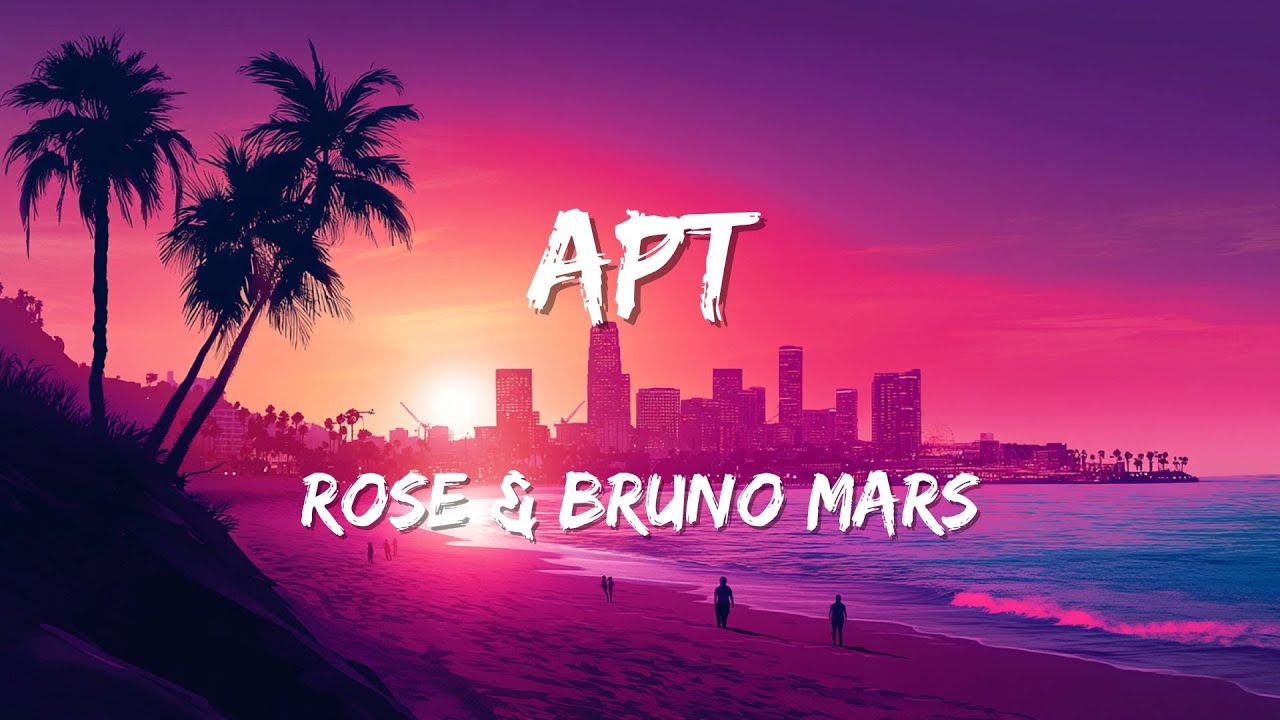 ROSE & Bruno Mars - APT. (Lyrics) || ENGLISH SONG WITH LYRICS - YouTube