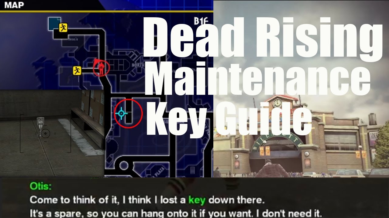 Dead Rising (Maintenance Key Guide Location) - YouTube
