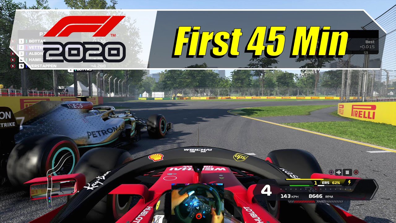 F1 2020: Seventy Edition (PS4) - First 45 Min - Most Unstable F1 Game ...