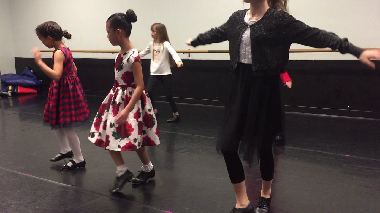 Katie Performs her Christmas Tap Dance - YouTube