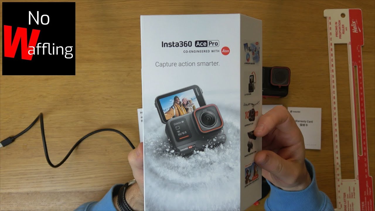 Insta360 Ace Pro What comes in the box as standard? Camera Size and ...