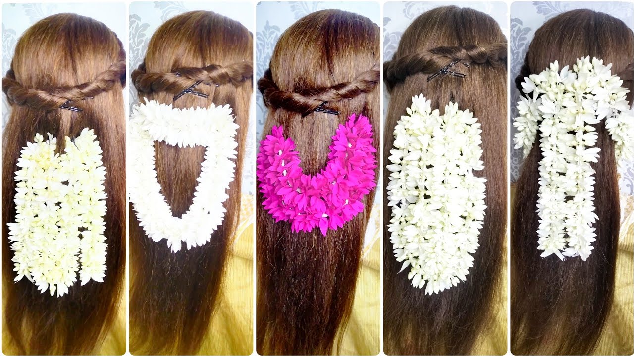 Open Hair Hairstyle/Artificial Flower Decoration with 6 Styles/Jasmine ...