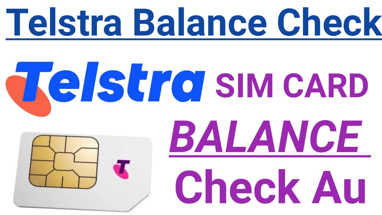How do I check My Telstra Credit balance Australia | Telstra Data usage check - YouTube