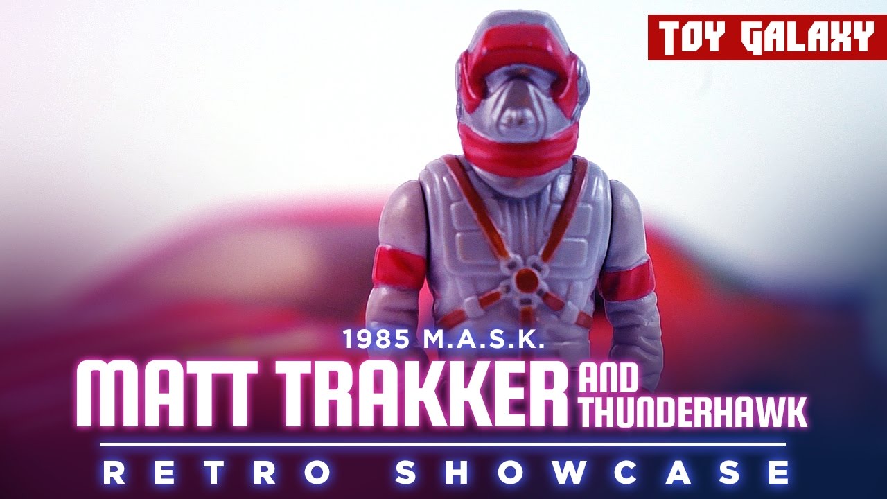 1985 MASK Matt Trakker and Thunderhawk - Retro Showcase #6 - YouTube