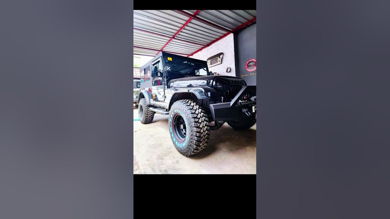 Mahindra Thar Modified From Jeeplife_india 2017 model 2nd owner 43,400km #thar #new #jeep - YouTube